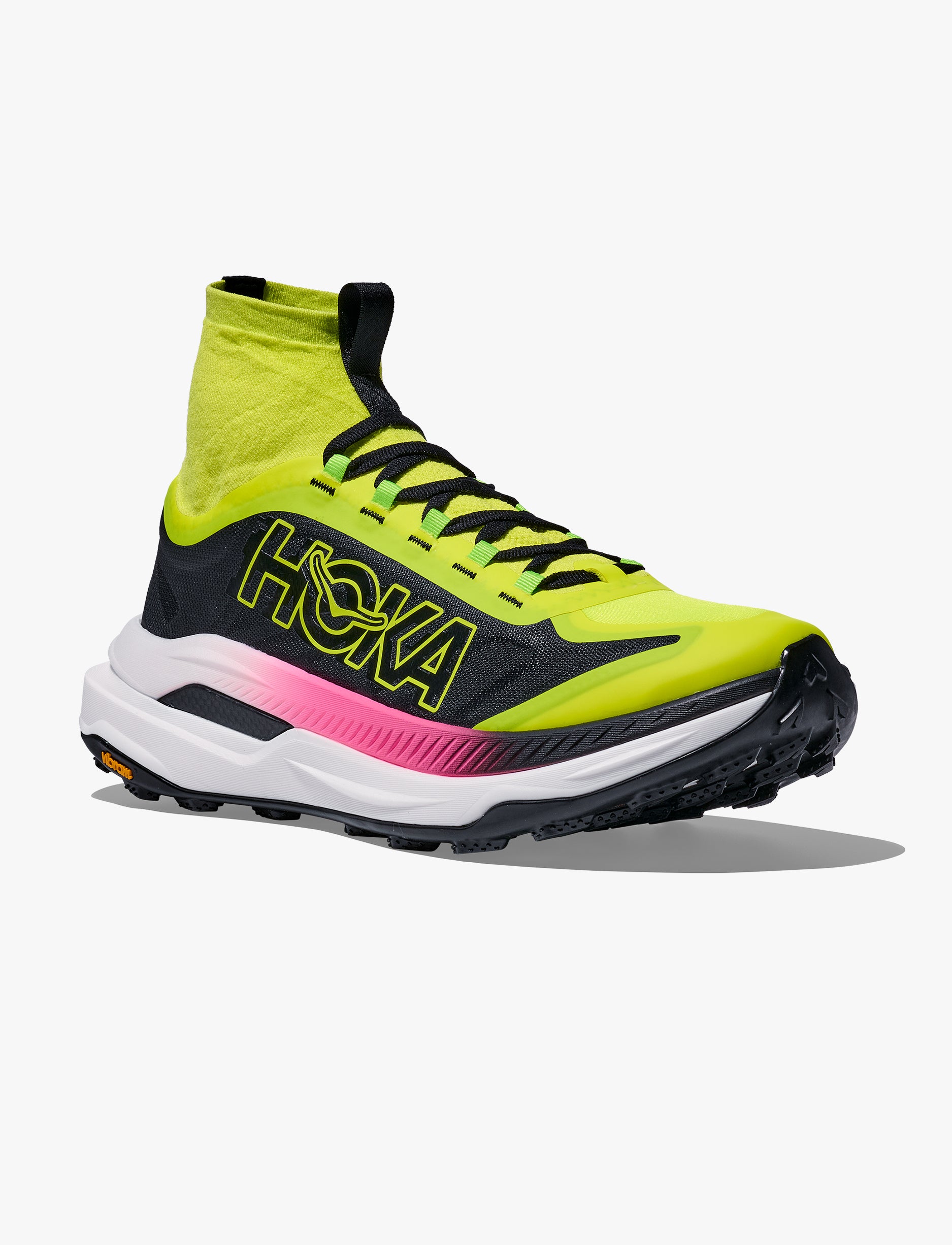 HOKA TECTON X3 - נעלי טקטון X 3 לגברים בצבע נאון הוקה לימן/שחור החל מ ...