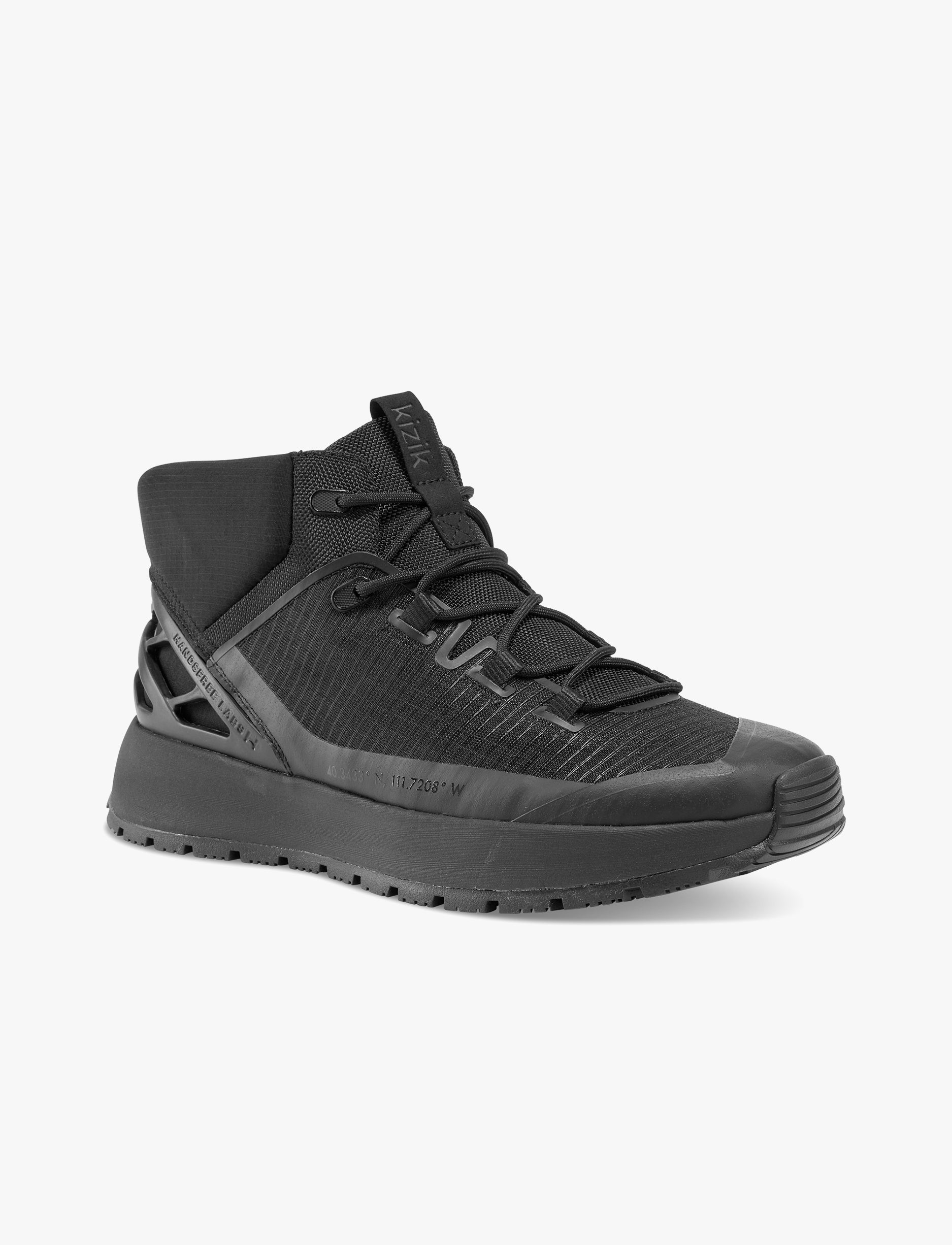 Kizik Men’s Wasatch Mid - נעלי טיולים קיזיק לגברים בצבע שחור החל מ- 699.90 ₪ בלבד! ️ WeShoes